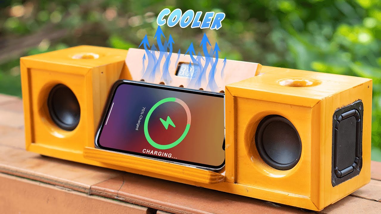 Jaw-Dropping: Carpenter's DIY Cooler and Phone Stand from Pallets ...