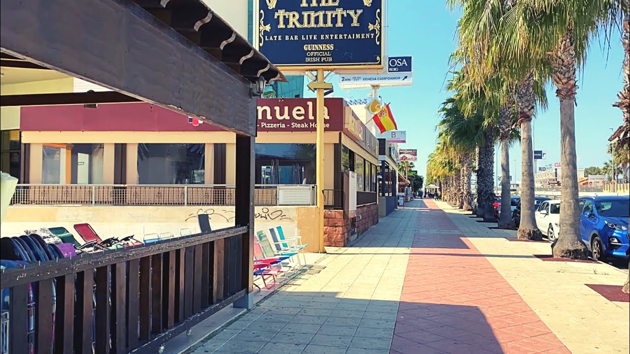 Costa Blanca - Empty Strip Cabo Roig - YouTube