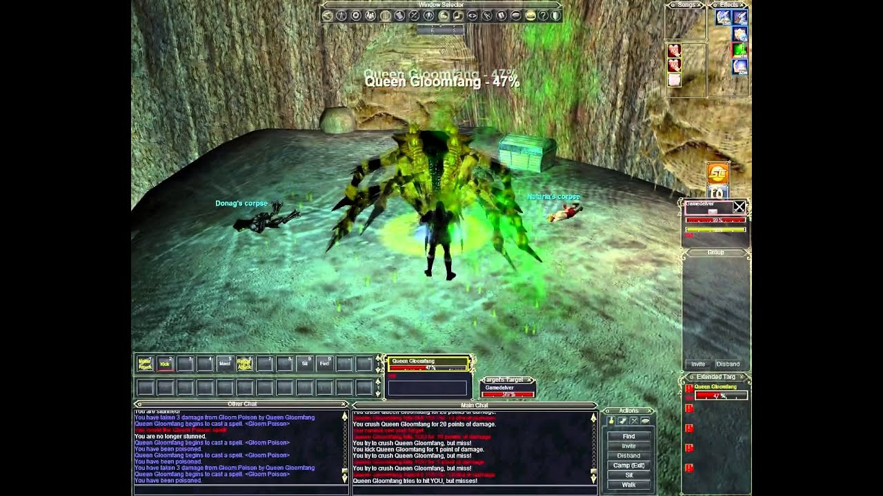 Everquest Tutorial: Mines of Gloomingdeep Queen Gloomfang - YouTube
