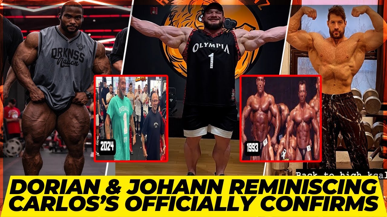 Dorian Yates & Johann reminiscing 1993 Mr Olympia + The Biggest ...