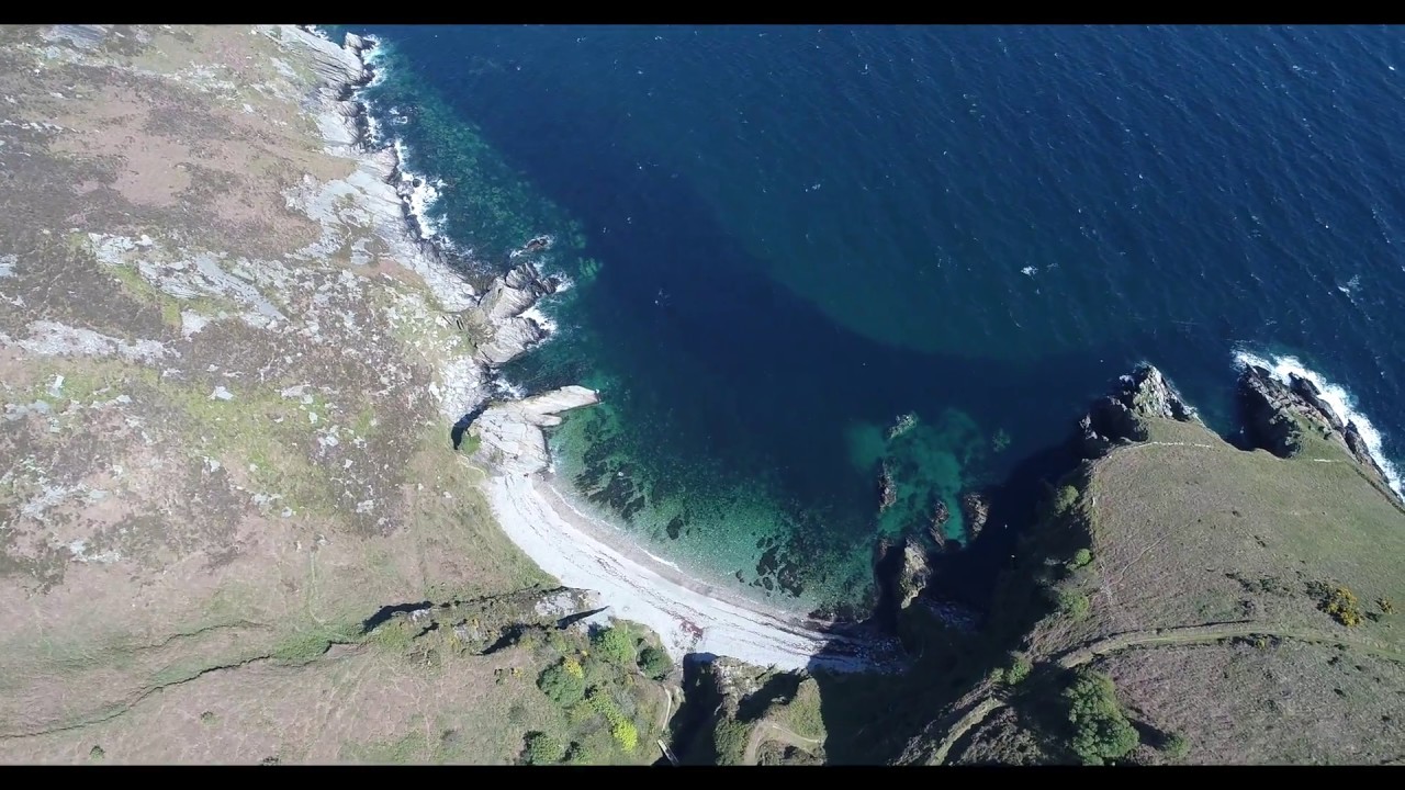 Dhoon Bay and Tram - Isle of Man - YouTube