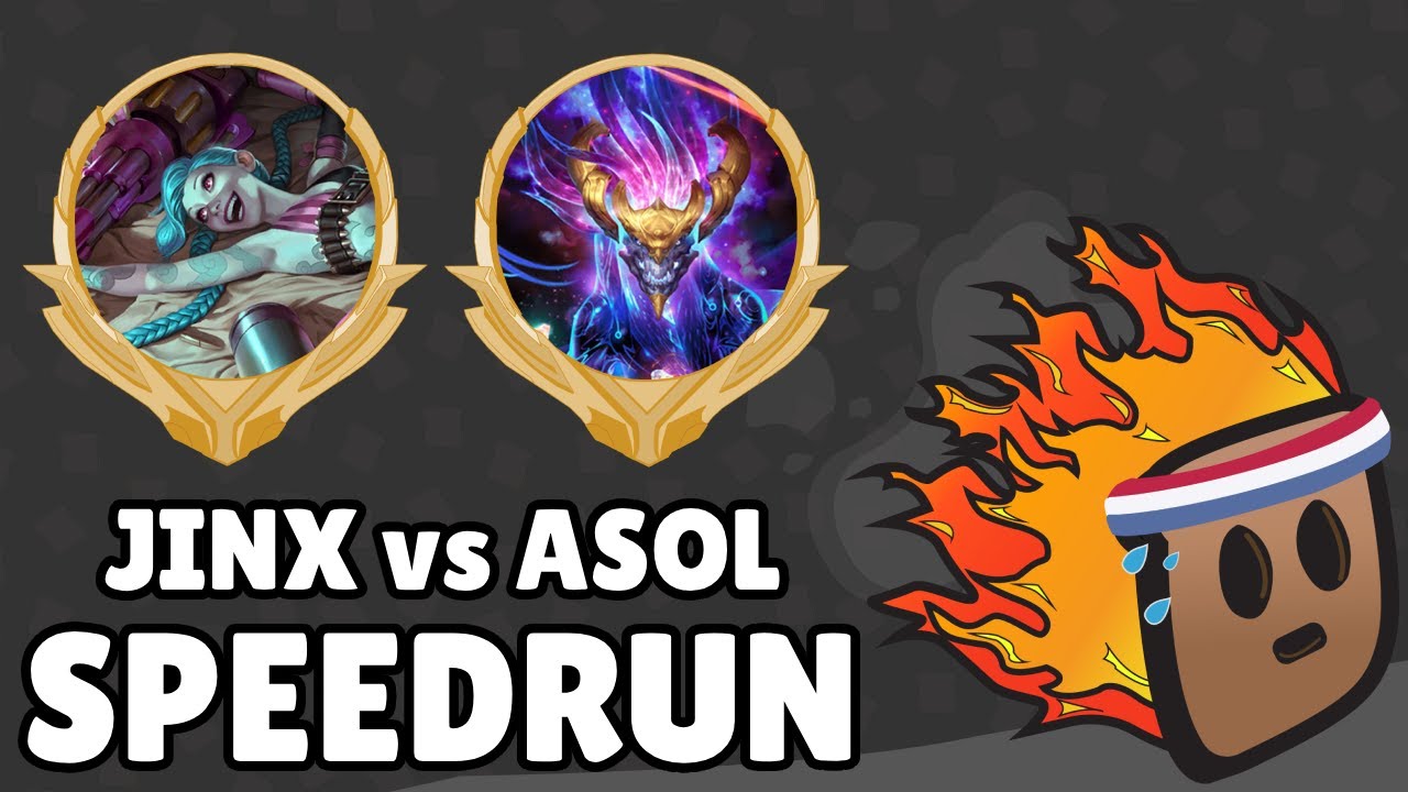 Jinx Speed Run | Path of Champions - YouTube