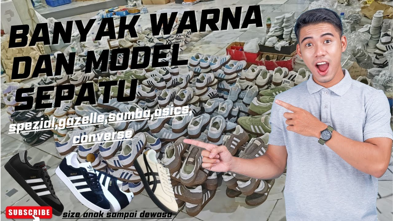 PENGRAJIN SEPATU TANGERANG// banyak model dan warna ukuran dari anak ...