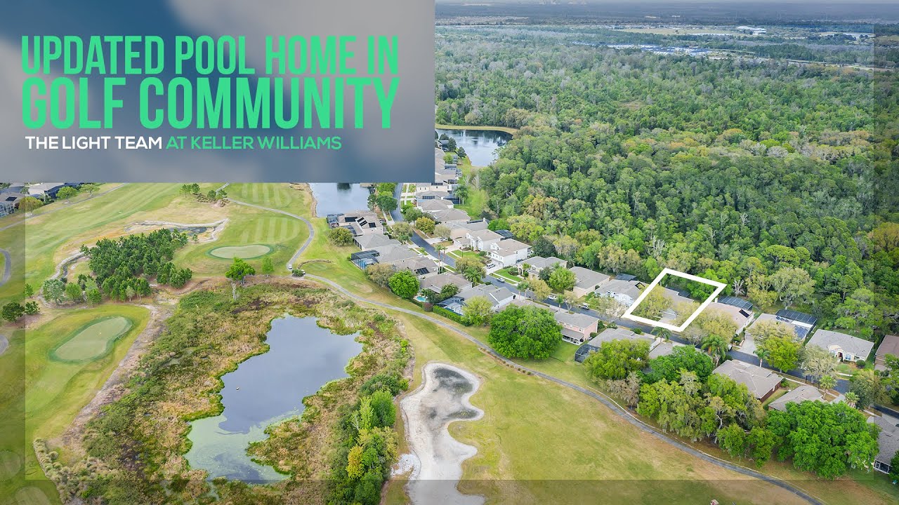 Pool Home in Gated, Golf Community - YouTube