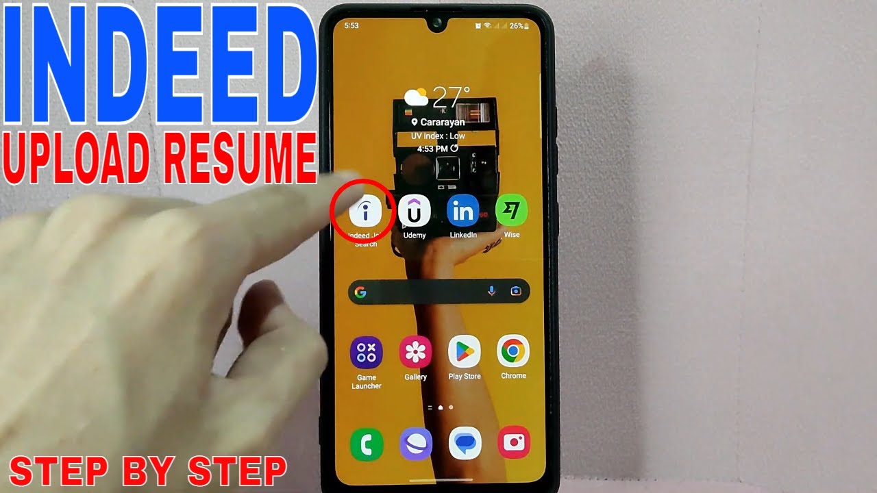 How To Upload Resume On Indeed 🔴 - YouTube