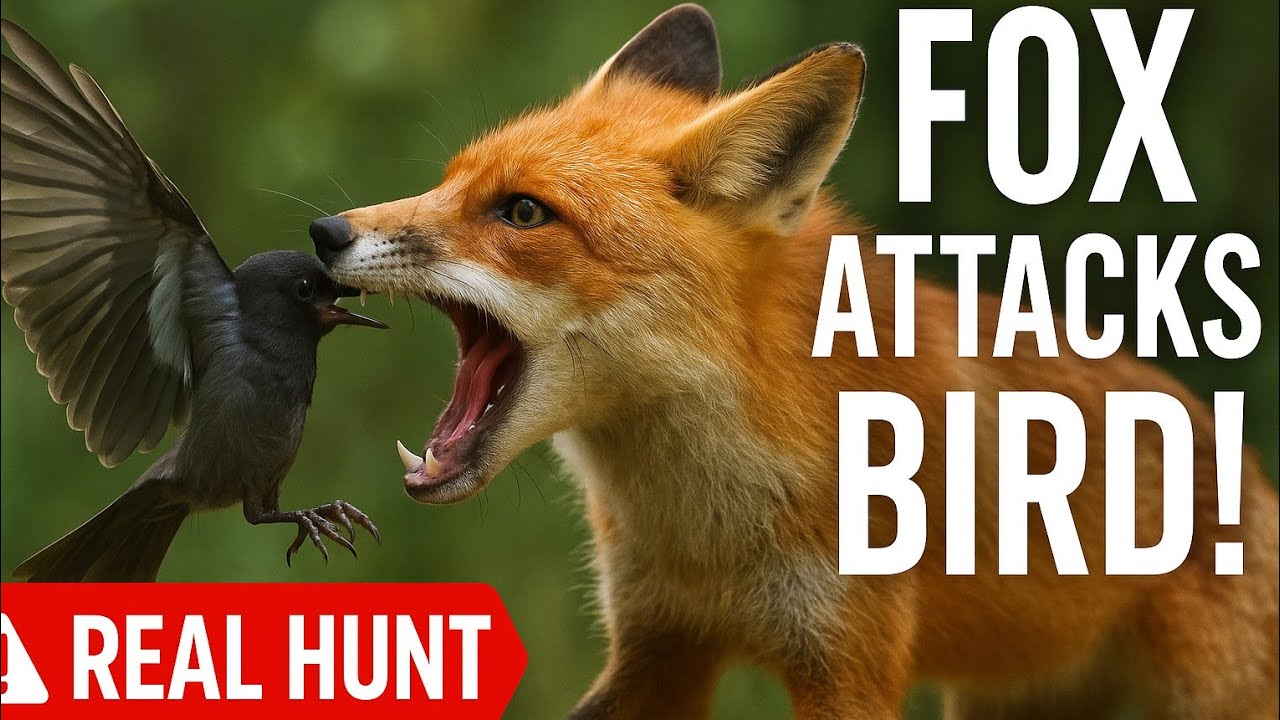 Wild Fox Hunting a Bird | Nature’s Raw Reality #wildlife #hunting - YouTube