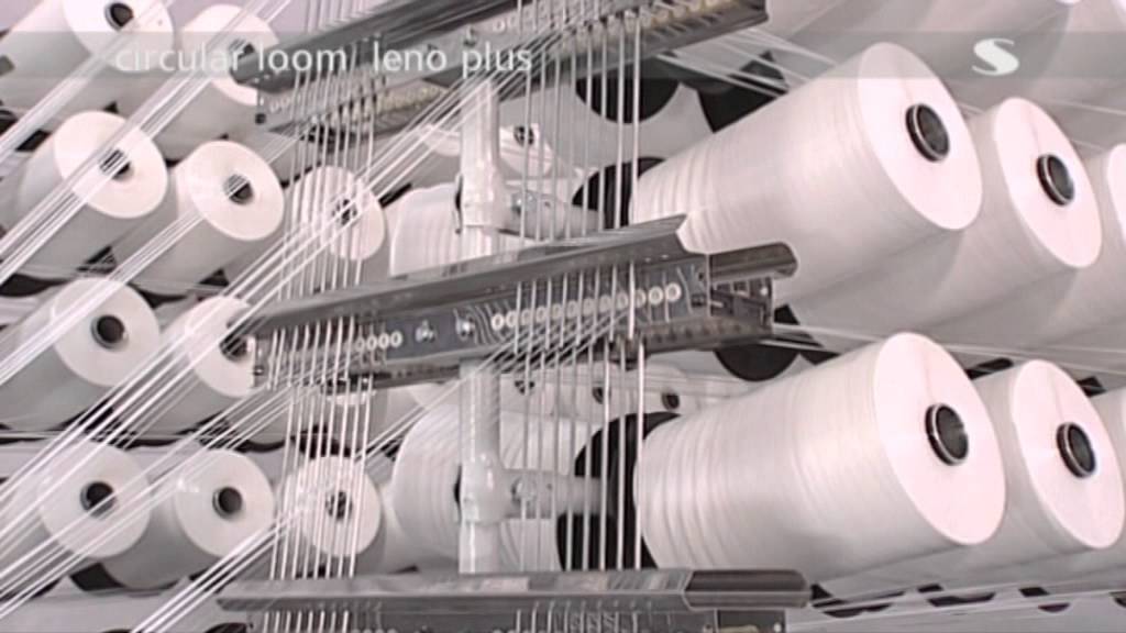 Starlinger Circular Loom leno plus - YouTube