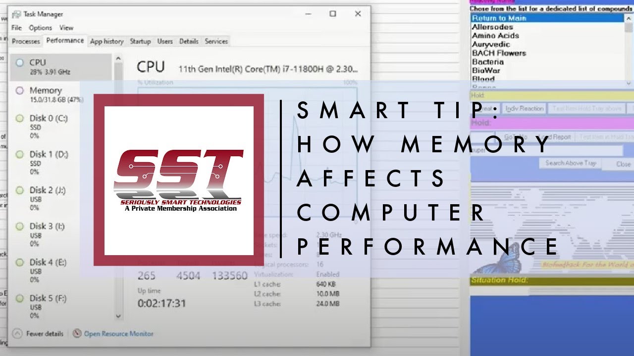 Smart Tip: How Memory Affects Computer Performance - YouTube