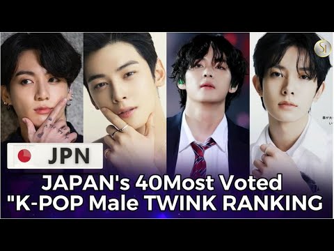 JAPAN's 40 Most Voted K-Pop Male Idol Twink (Ranking) - YouTube