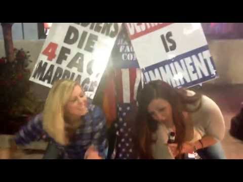 Twerking WestBoro Baptist Church WBC. Twerk it Twerk it
