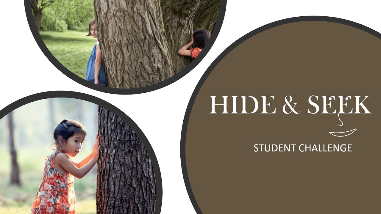 How to play Hide and seek with words - YouTube
