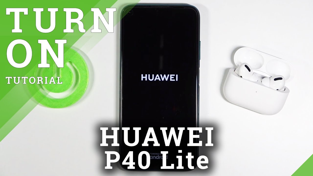 How to Power On HUAWEI P40 Lite – Turn On Your Smartphone - YouTube