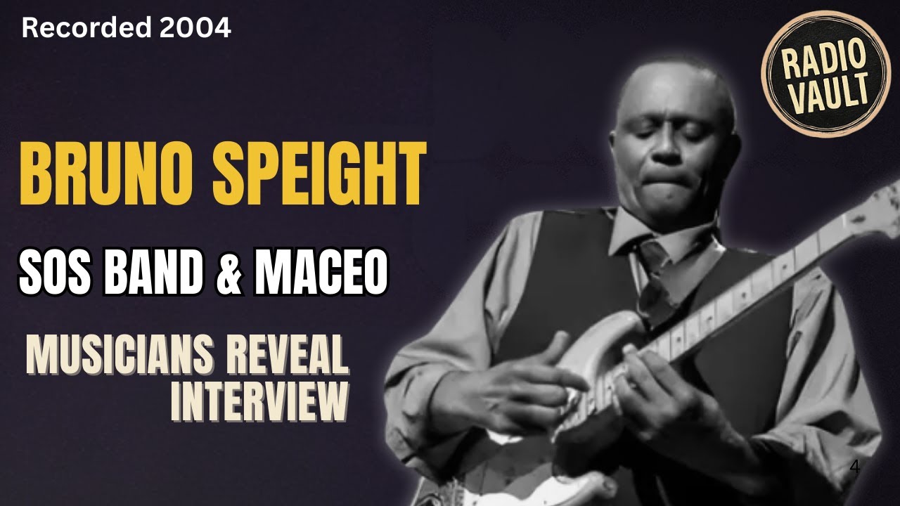 Bruno Speight (S.O.S Band, Maceo Parker) - Rare 2004 Interview ...