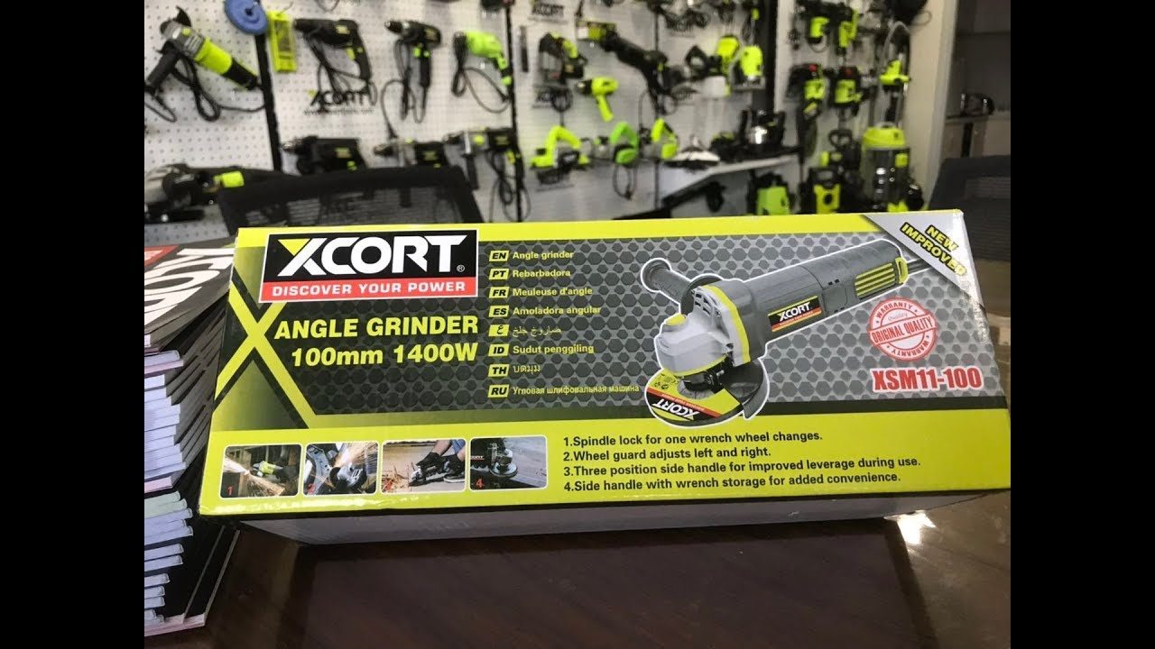 XCORT power tools ANGLE GRINDER China tools not bosch makita 800w 10mm ...