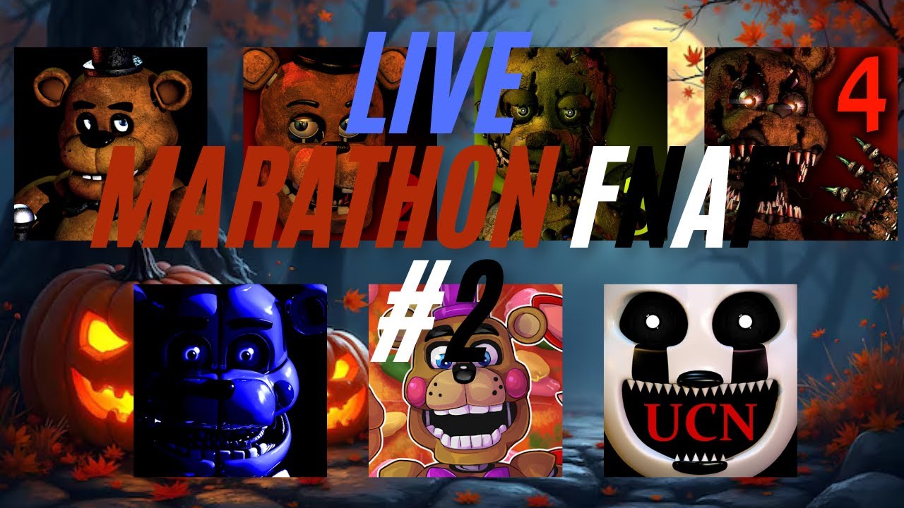 LIVE - MARATHON FNAF #2 - YouTube