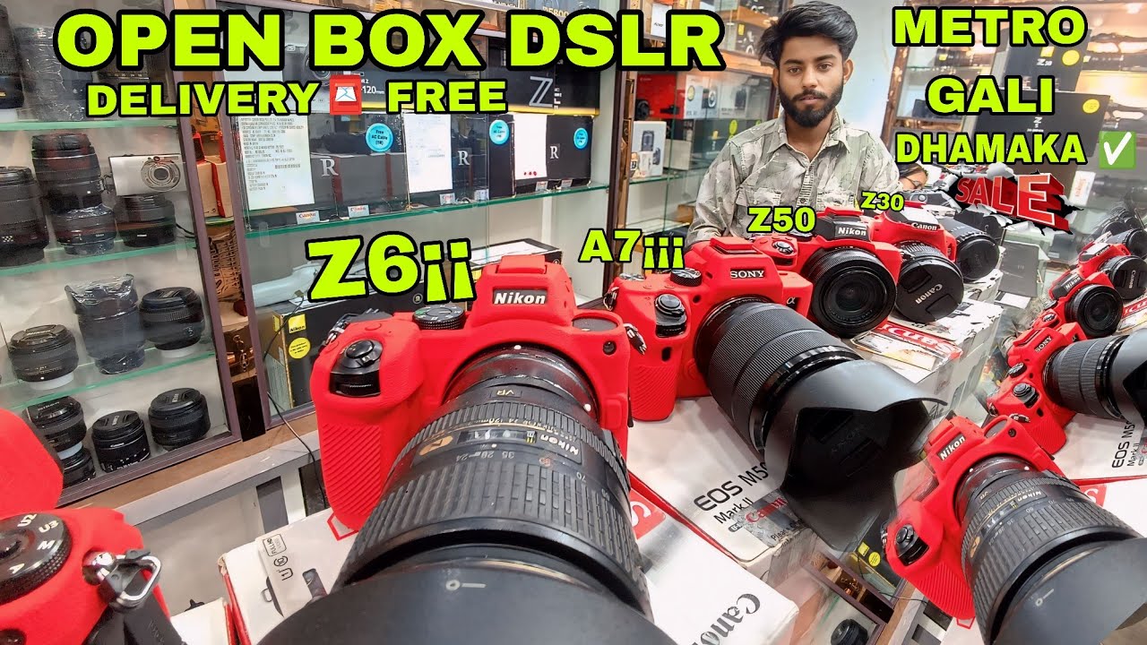 Cheapest Camera Market || Second Hand Dslr Camera | Open Box Dslr ...