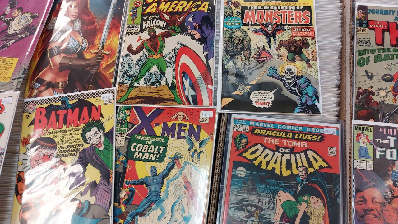 Huge Comic Book Collection Found In Brooklyn Michigan!!! - YouTube