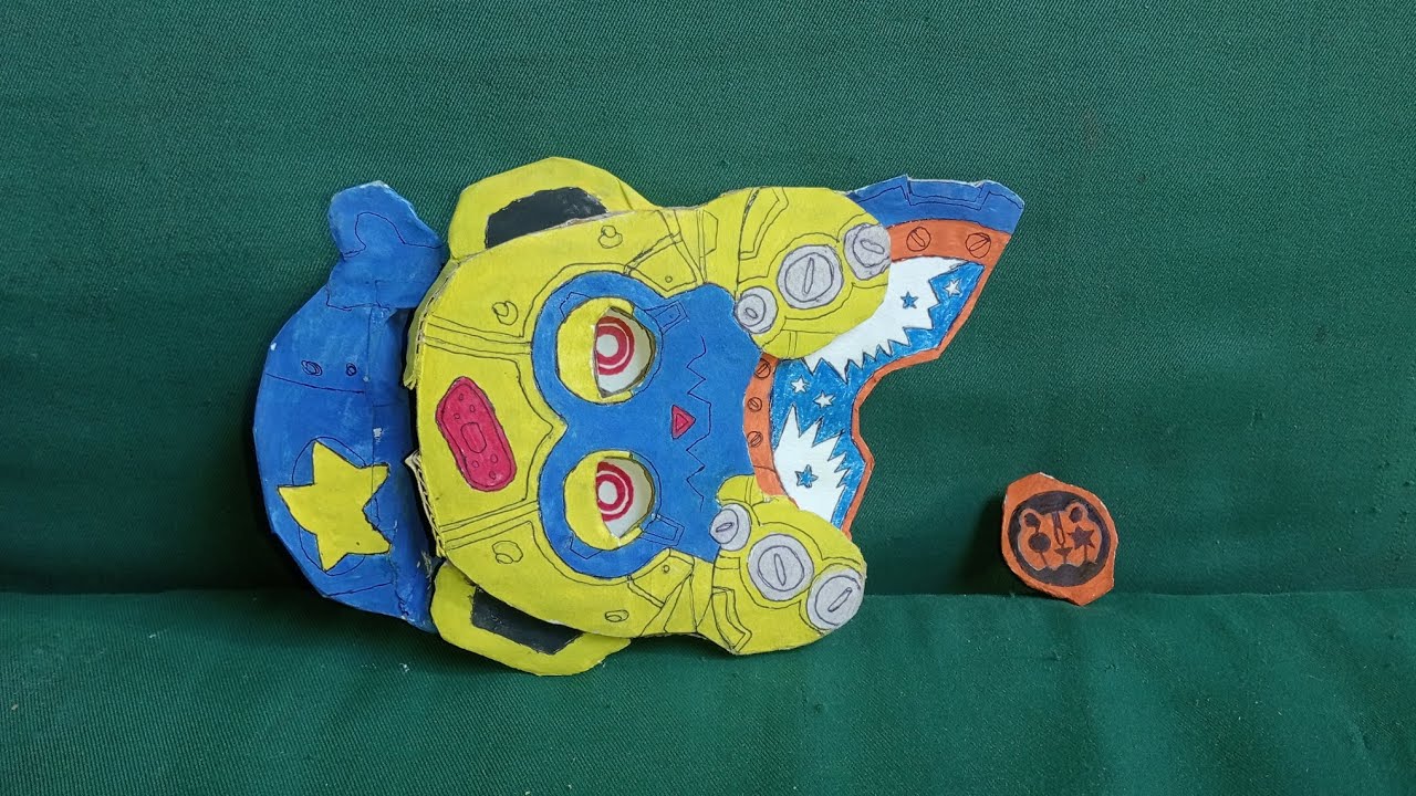 (D.I.Y. Review) Cardboard DX Monster Raise Buckle & PunkJack Core ID ...