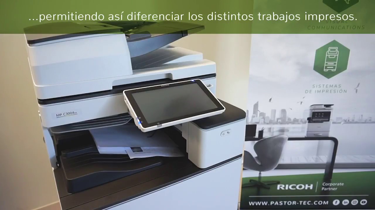 Impresión Página Banner - Ricoh EX Series - YouTube