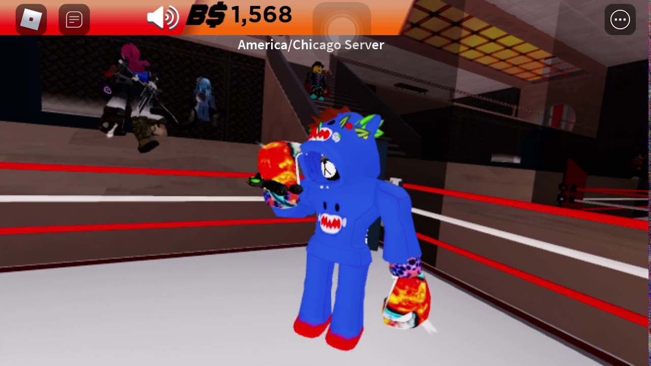 Boxing league roblox - YouTube
