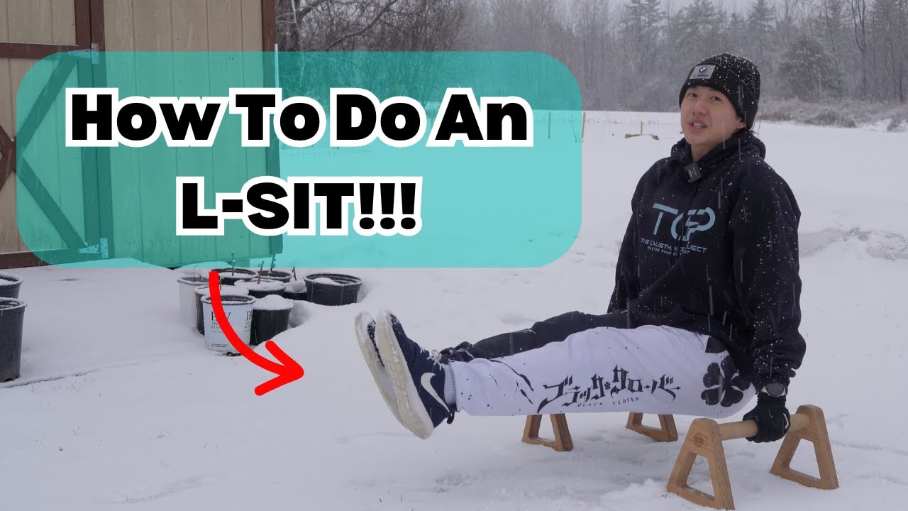 How to do an L-Sit! (1 Secret Trick!) - YouTube