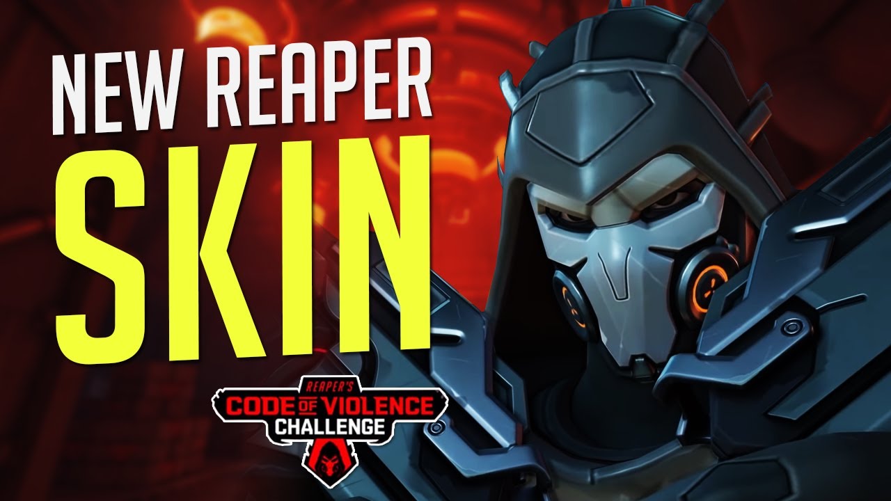 OVERWATCH NEW SKIN & COSMETICS FOR REAPER CODE OF VIOLENCE MINI EVENT ...