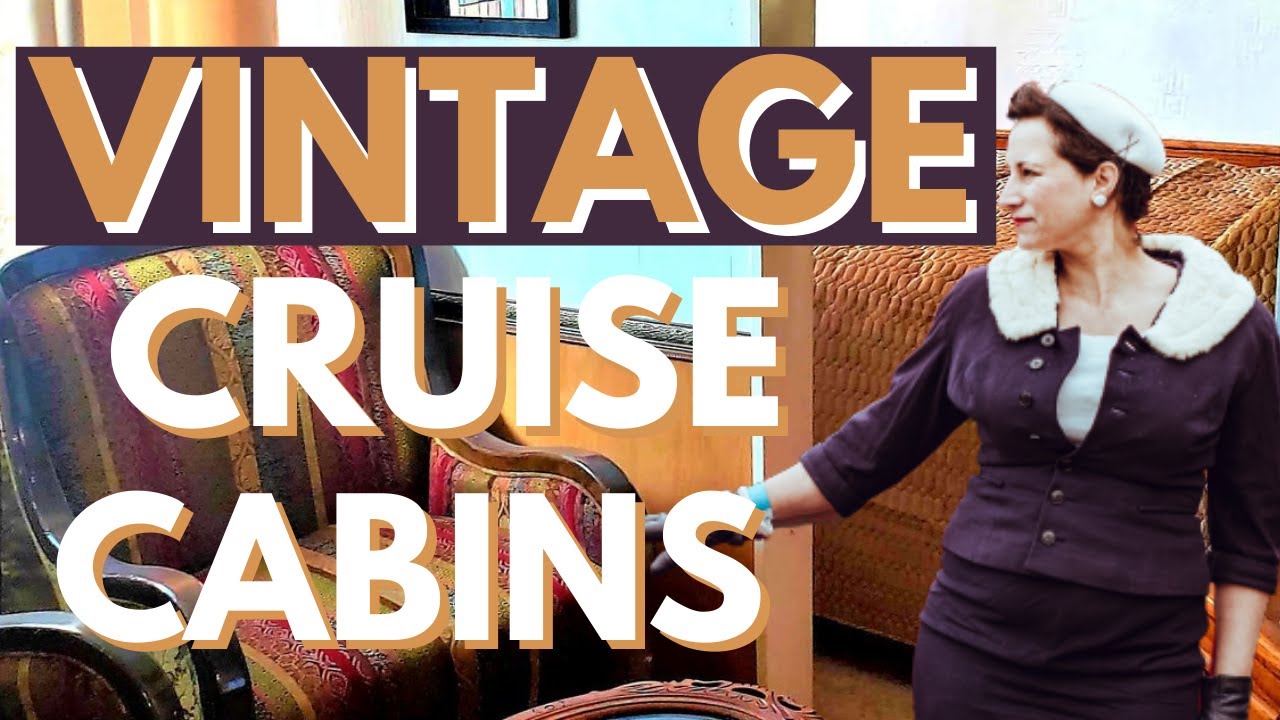 Inside Vintage Cruise Ship Cabins, Aurora Cruise Ship Restoration - YouTube