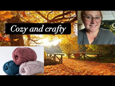 Cozy and Crafty | Fall Craft Time | Make a fall basket with me ...