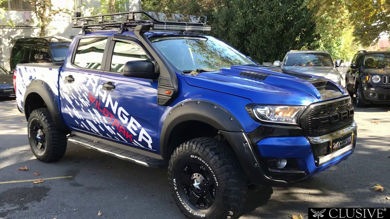 X-clusive 2018 Ford Ranger Full Yapılı 4x4 Off Road - YouTube