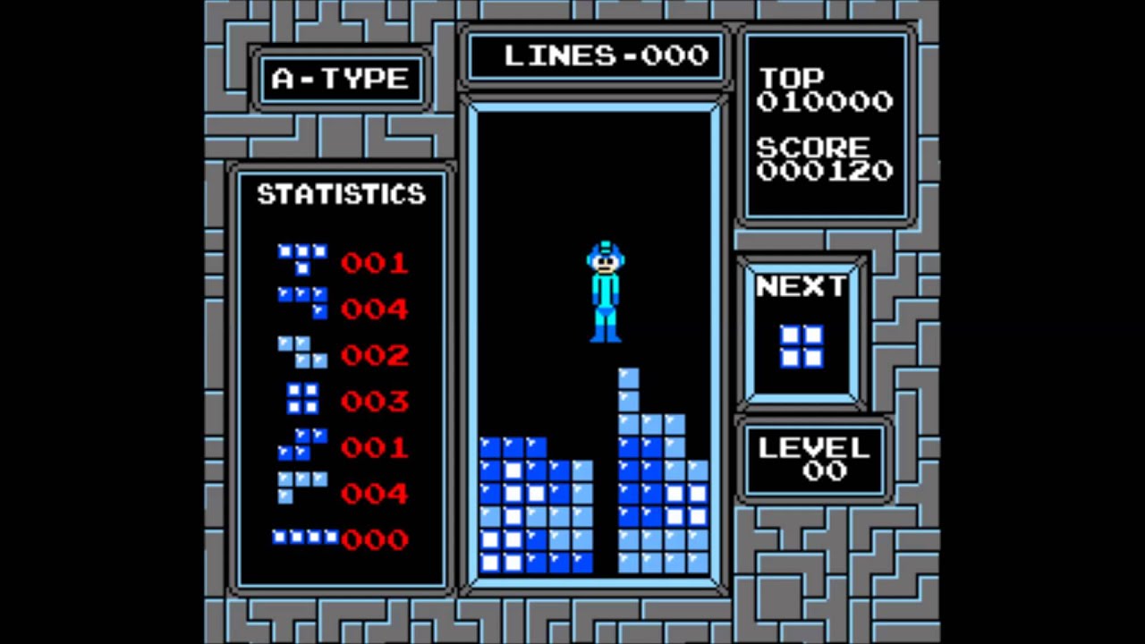 Tetris Type A - Mega Man remix - YouTube