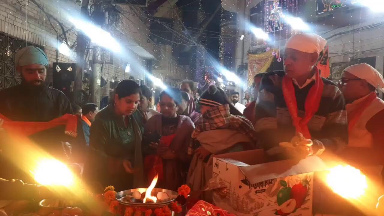 Jagran di raat maa jagdambe sabha k sath - YouTube