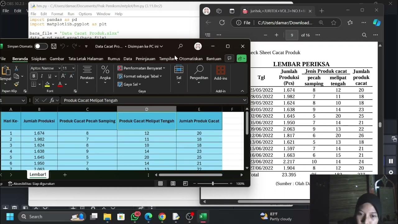Tugas Mingguan 5 Praktikum Pemrograman Komputer - YouTube