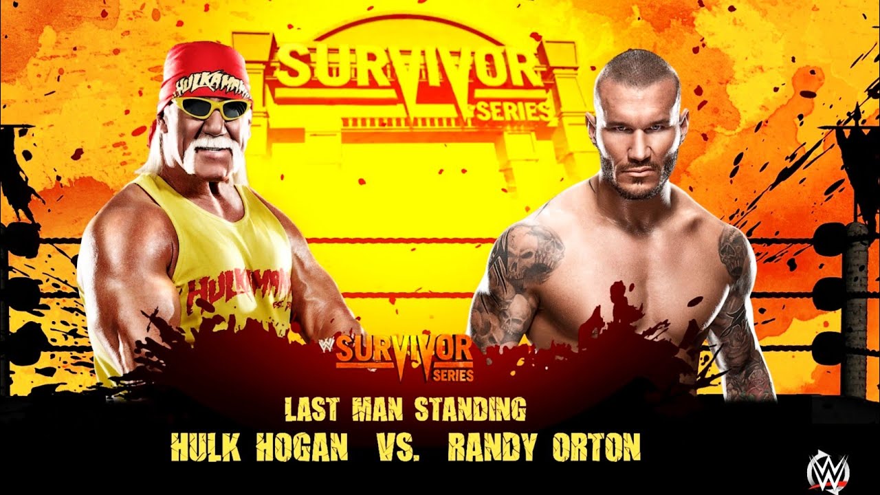 Hulk Hogan Vs Randy Orton
