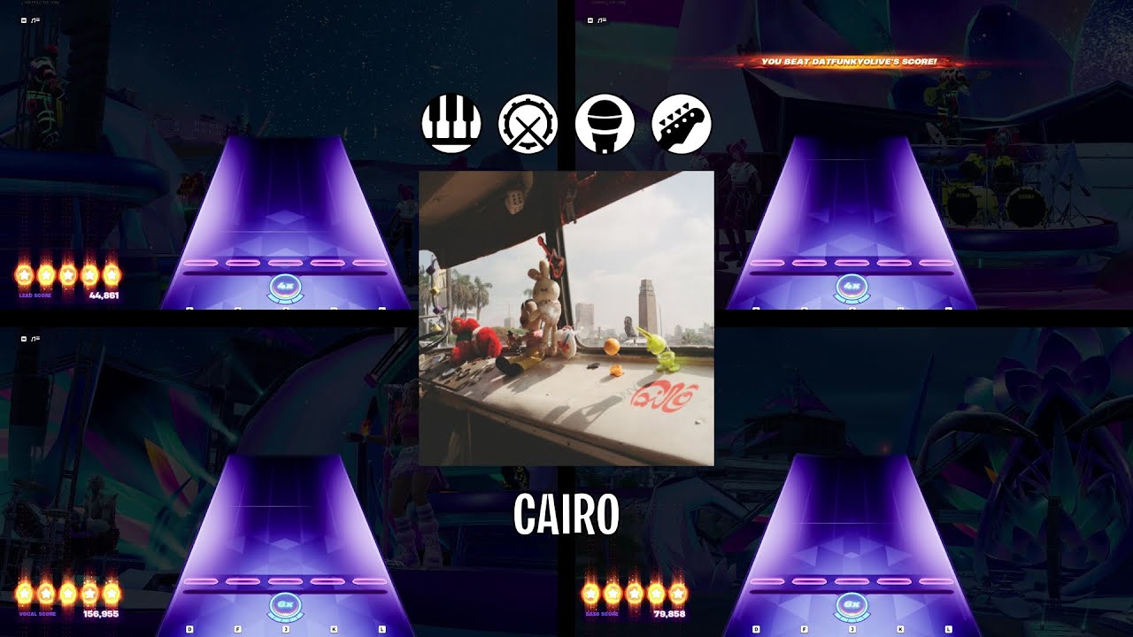 CAIRO | All Tap Mode Instruments | Expert Flawless | Fortnite Festival ...