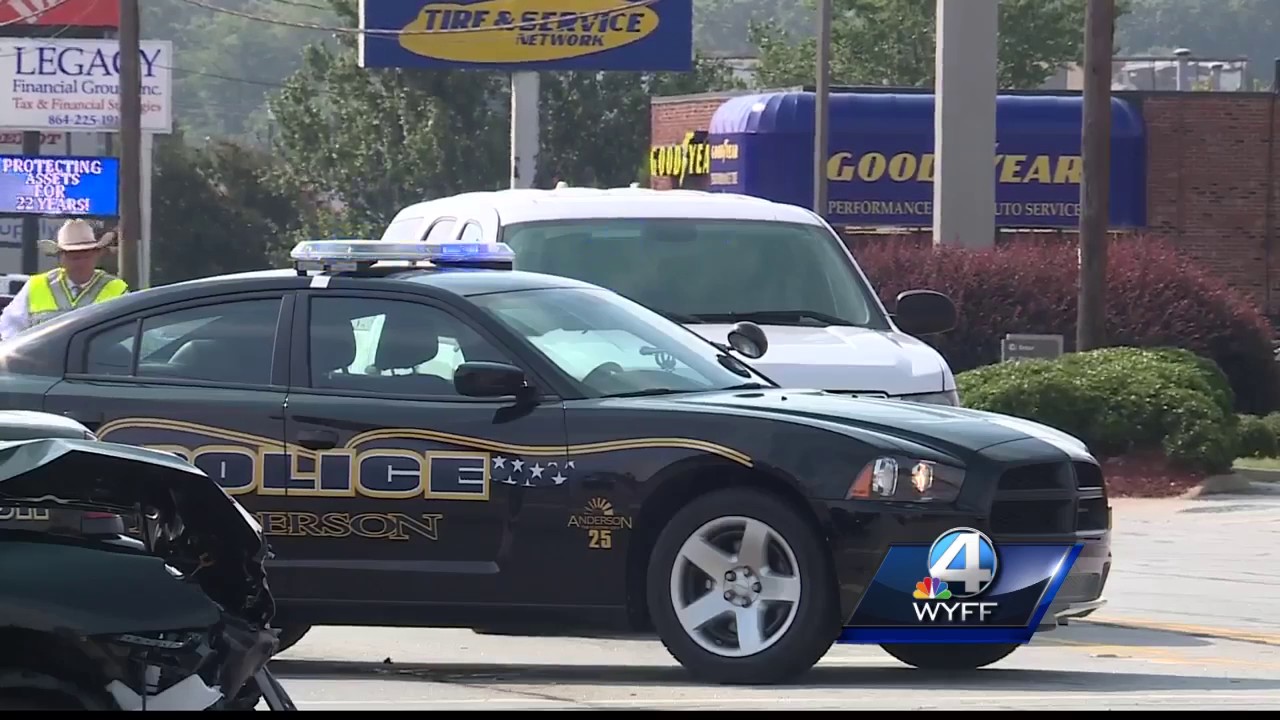 Authorities in Anderson dealing with two separate chases and crashes ...