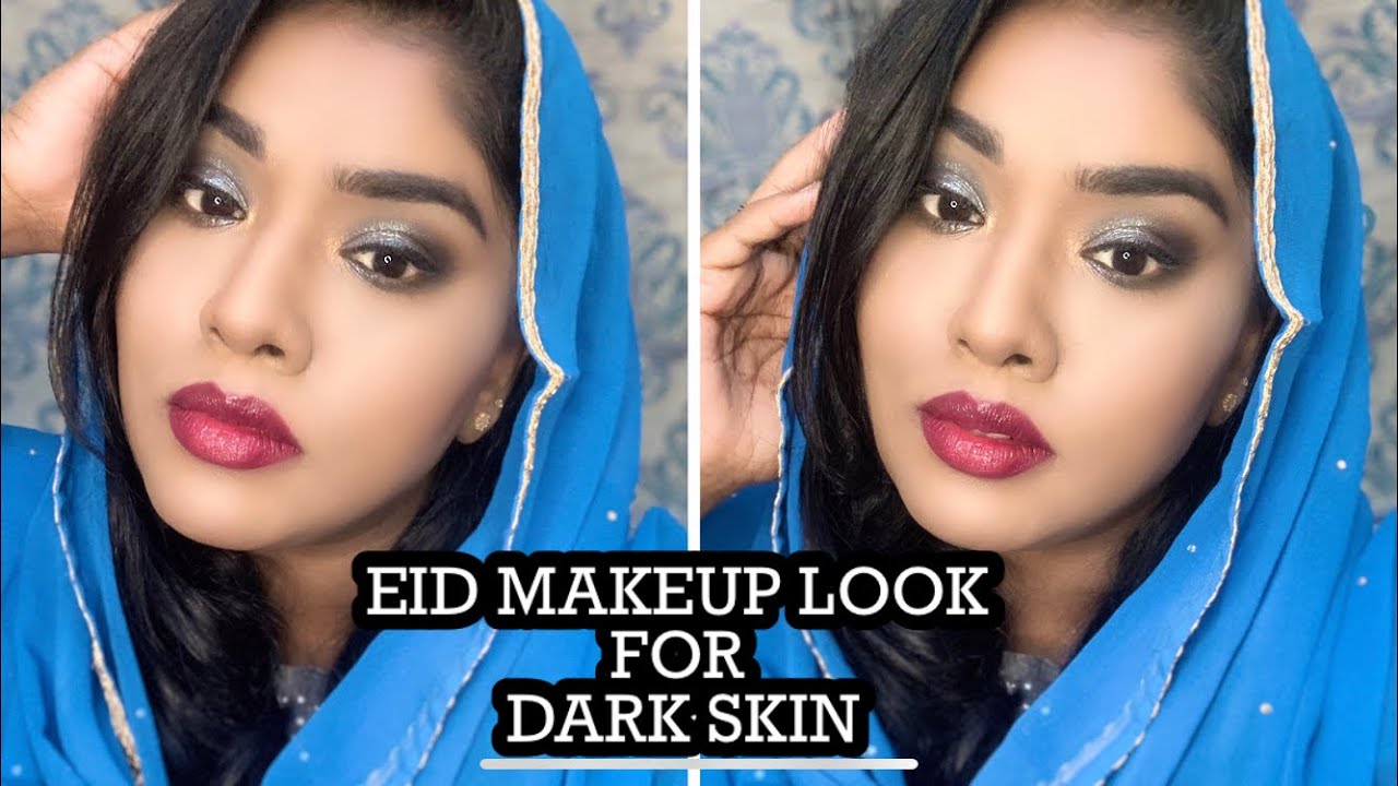 EID Makeup Muslim Look for Dark Skin in Tamil| Full Coverage| Testing ...