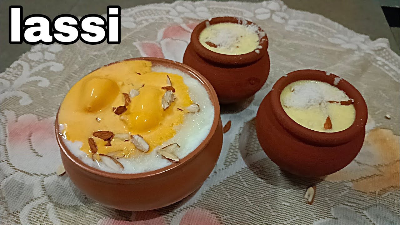 matka lassi recipe | kesar lassi | ice crean lassi | KITCHEN ADDICTED ...