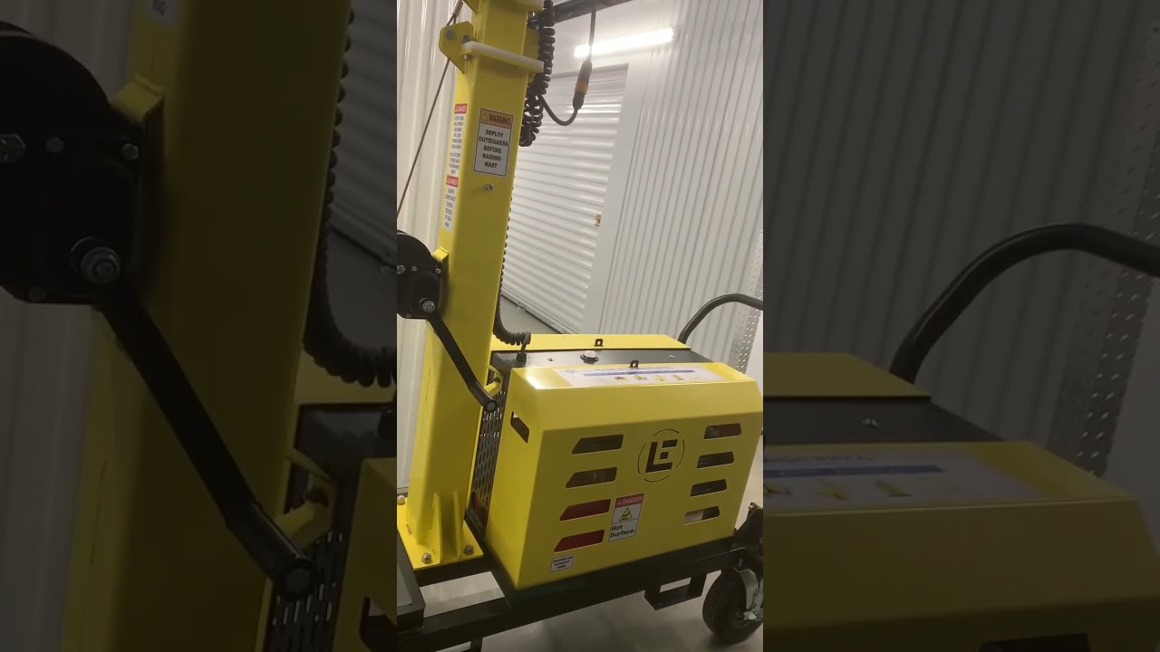 Lind Equipment LE980LEDV-T4 light tower demo with Dale Fowler ...