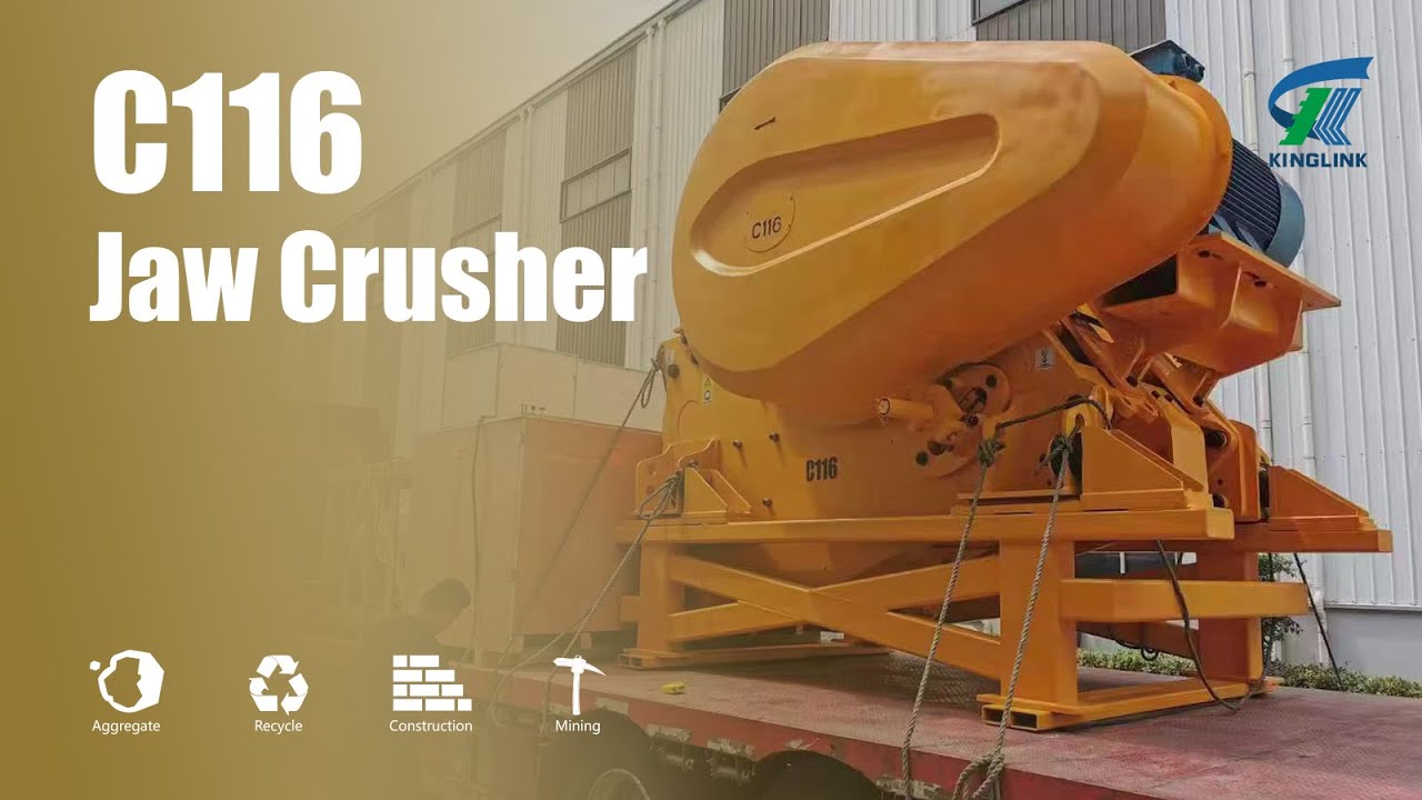 New C116 Jaw Crusher Testing - YouTube