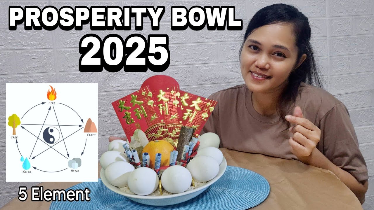 PROSPERITY BOWL 2025 AND 5 ELEMENT #pampaswerte #prosperity # ...