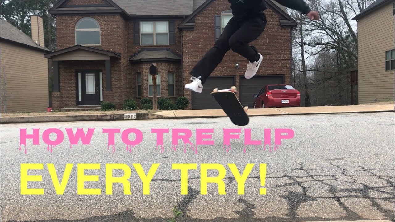 HOW TO TRE FLIP EVERY TRY(untold secrets and tips) - YouTube