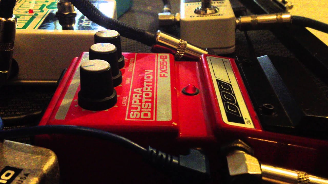 DOD FX-55B Distortion Pedal - YouTube