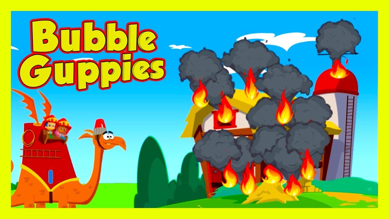 Bubble Guppies - Firefighter Knights to the Rescue. Kids games for ...