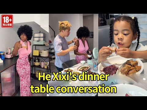 The conversation with Xixi at the dinner table was so much fun!