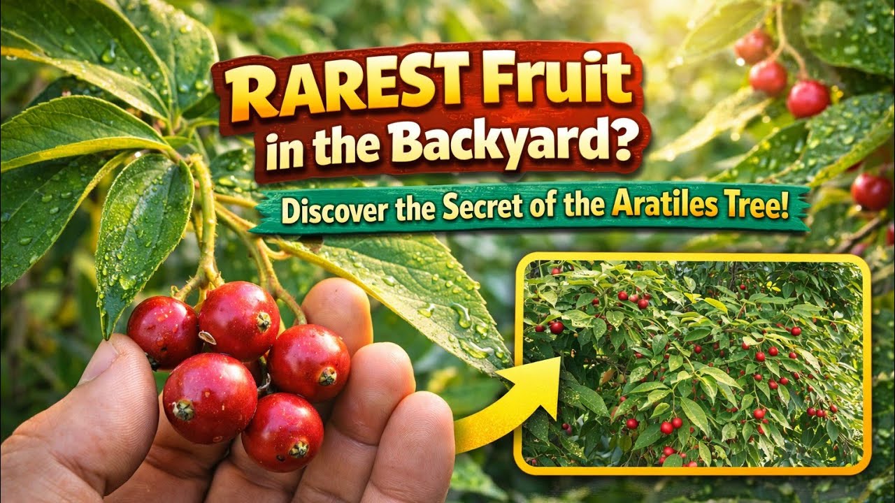 RAREST Fruit in the Backyard? Discover the Secret of the Aratiles Tree ...