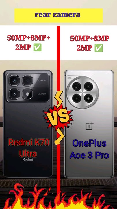 Redmi K70 Ultra vs OnePlus Ace 3 Pro | Full Comparison #shorts - YouTube