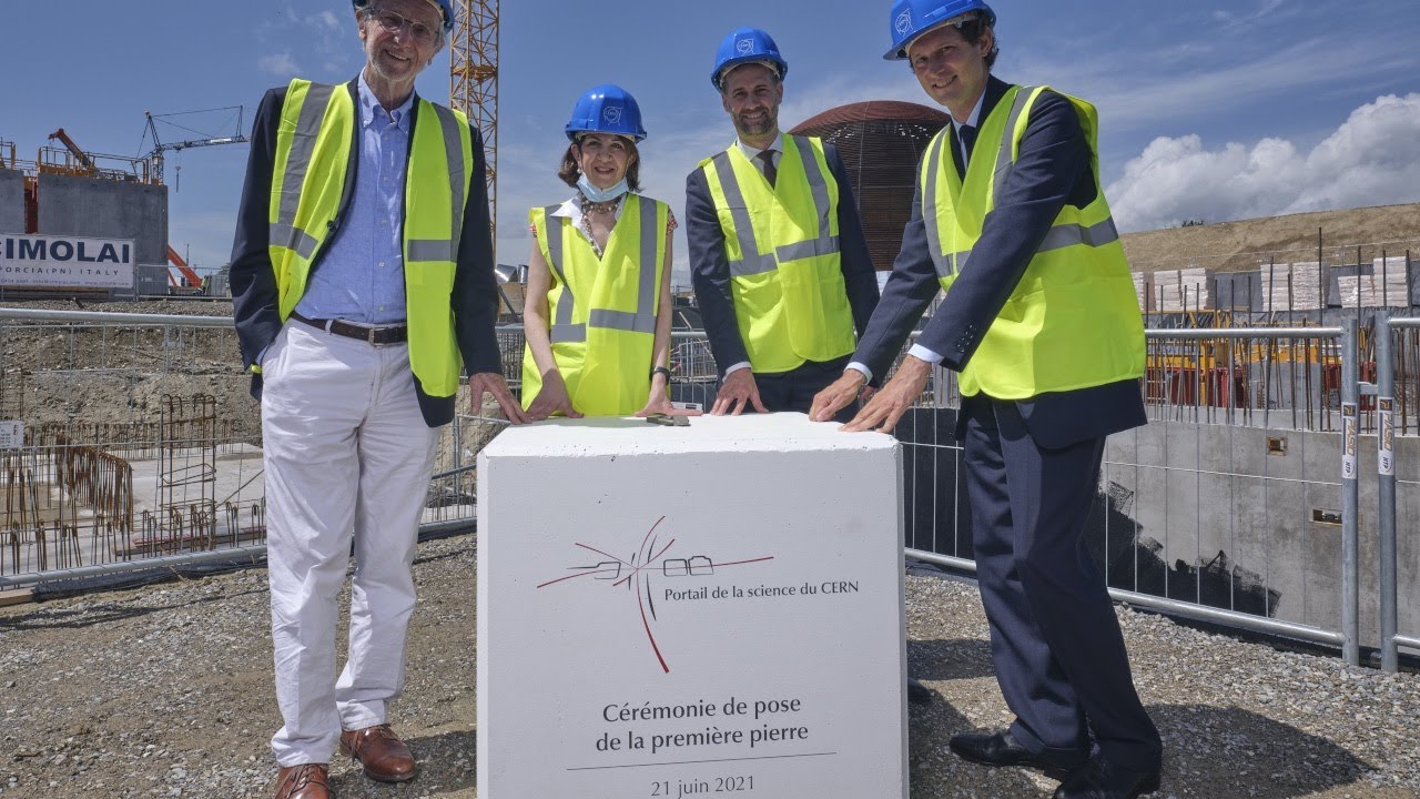 Highlights of the CERN Science Gateway first stone ceremony - YouTube