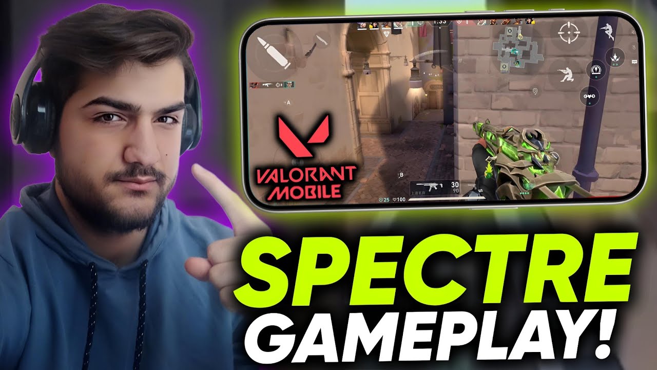 VALORANT MOBİLE SPECTRE RANK GAMEPLAY! 🔥😍 - YouTube