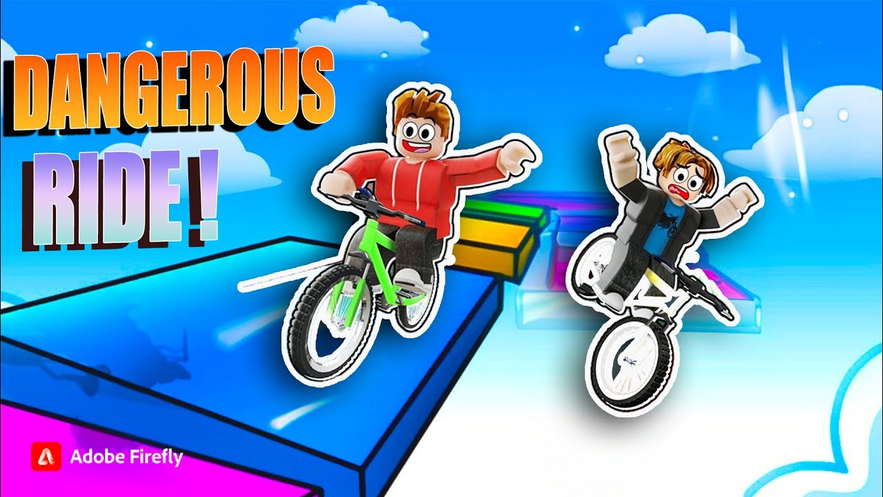 Can I reach the finish line under 5 minutes? Roblox Bike OF HELL - YouTube