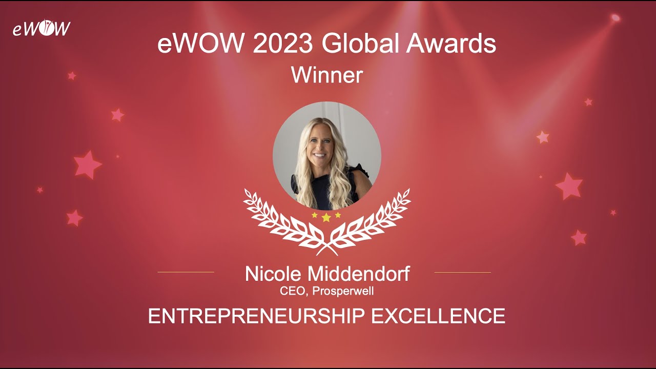 eWOW 2023 Global Awards - Entrepreneurship Excellence - YouTube